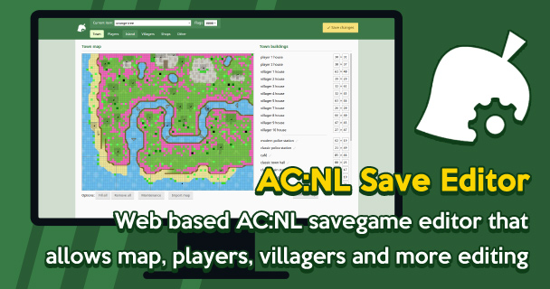 Animal Crossing: New Leaf Save Editor